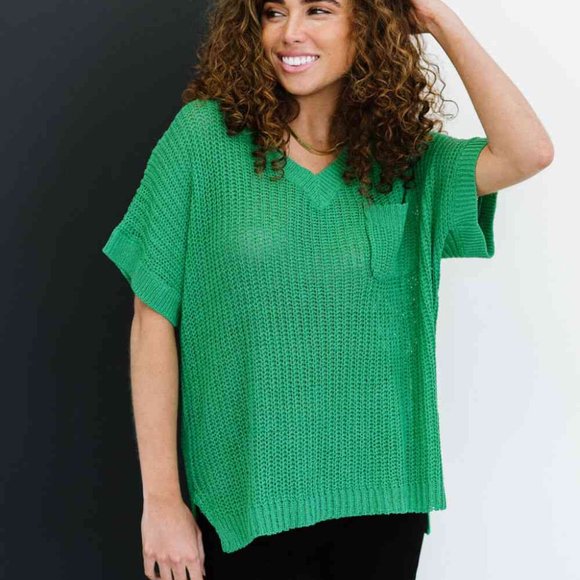 BiBi | Sweaters | Bibi You Belong Short Sleeve Sweater | Poshmark